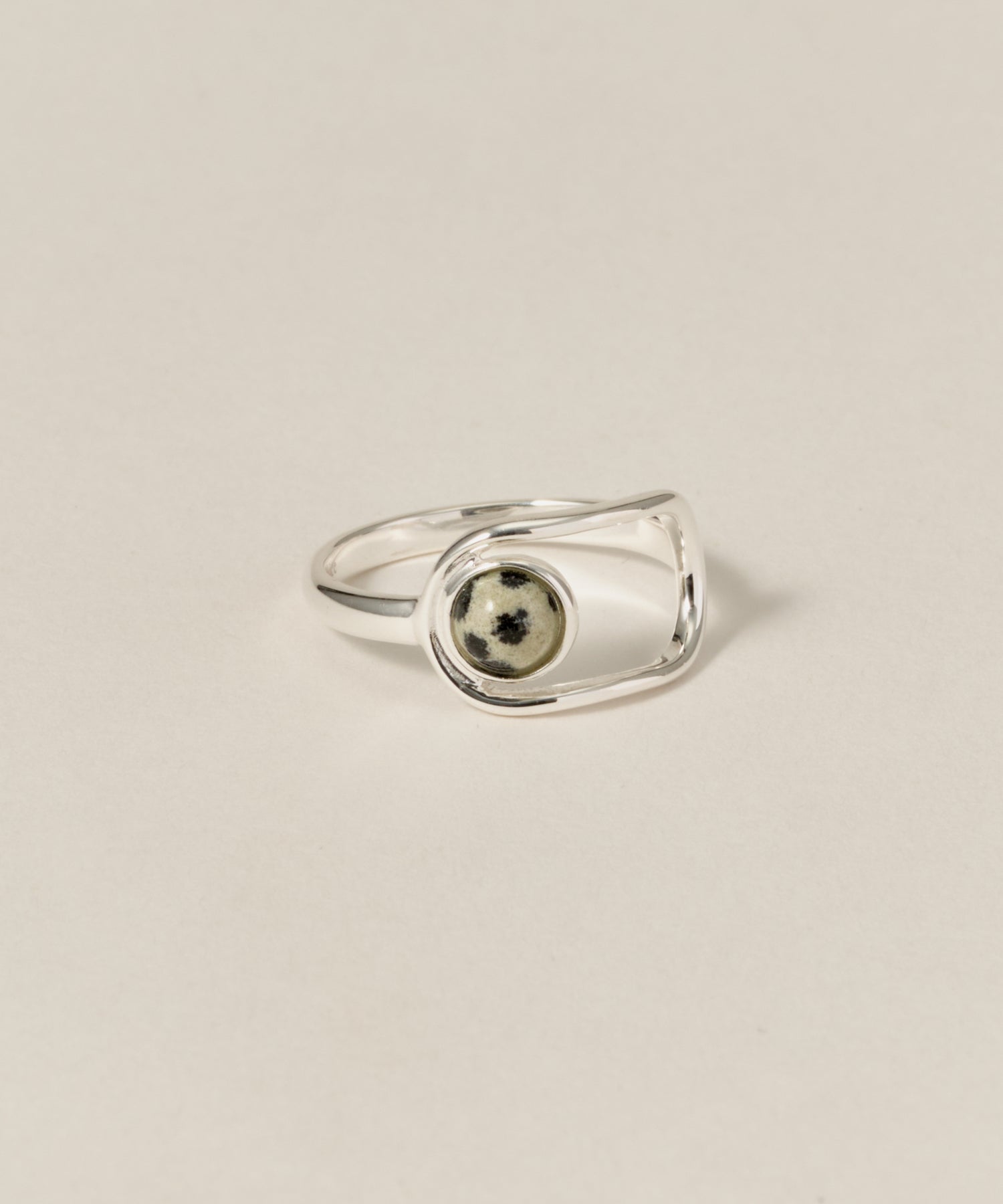 Gemstone Open Frame Ring[Silver925] | 大人のためのリング通販ショップ - novice（ノーヴィス）